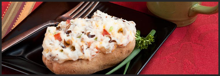 Wild Rice Twice Baked Potato – Canoe Wild Rice